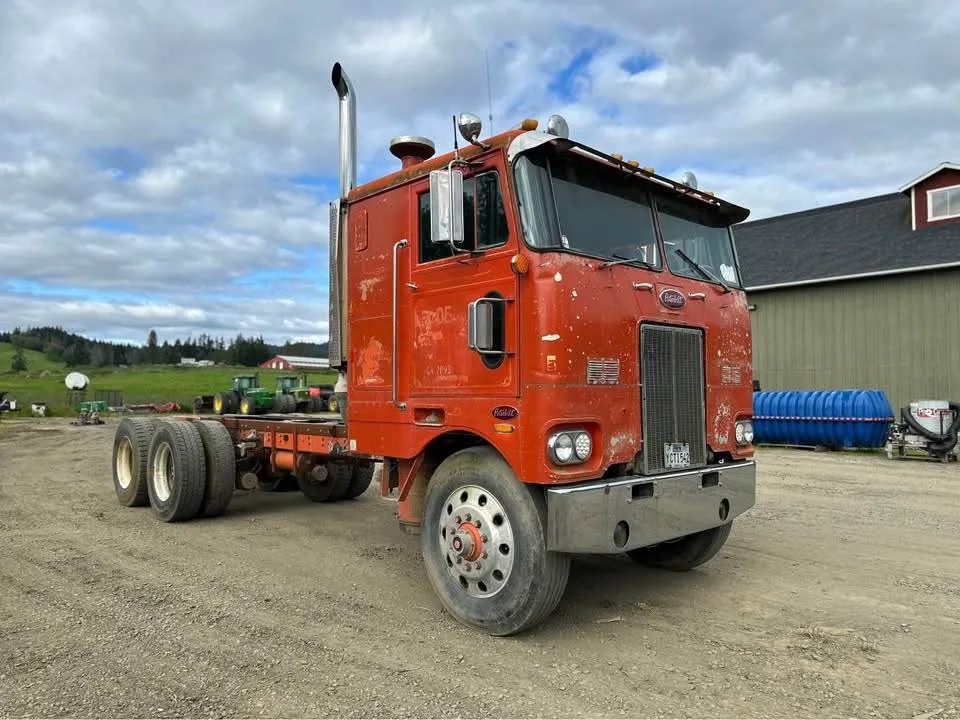 1973 Peterbilt 352 Cabover with Sleeper - CAA Heavy Equipment