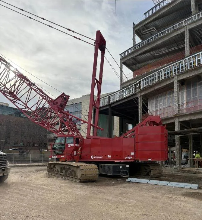 2008 Manitowoc 14000 220-Ton Crawler Crane - CAA Heavy Equipment
